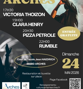 Festiv'Arches 2026 Arches dates et programmation